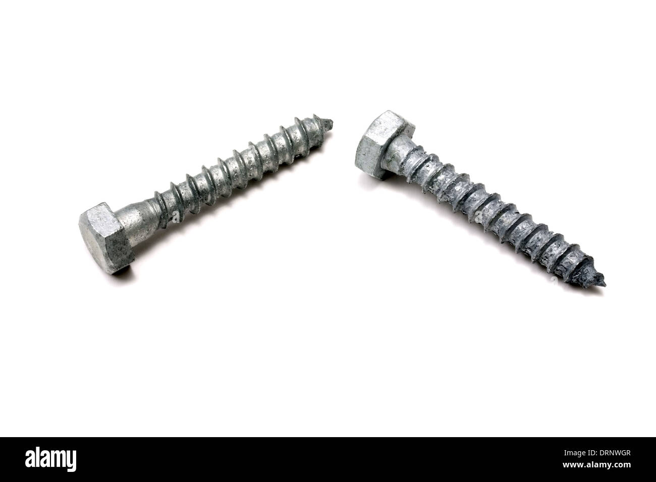 Galvanized screws wood hi-res stock photography and images - Alamy