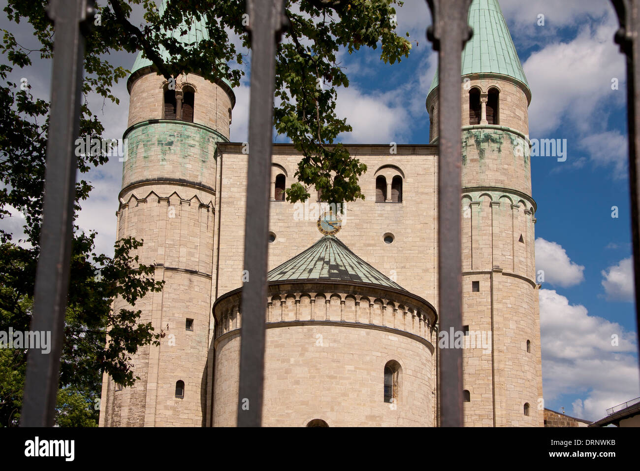 stiftskirche st. cyriakus, quedlinburg-gernrode, harz district, saxony ...