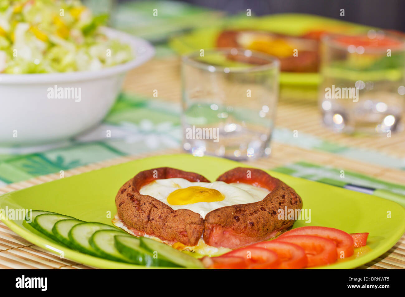 Romantic evening for two Stock Photo - Alamy