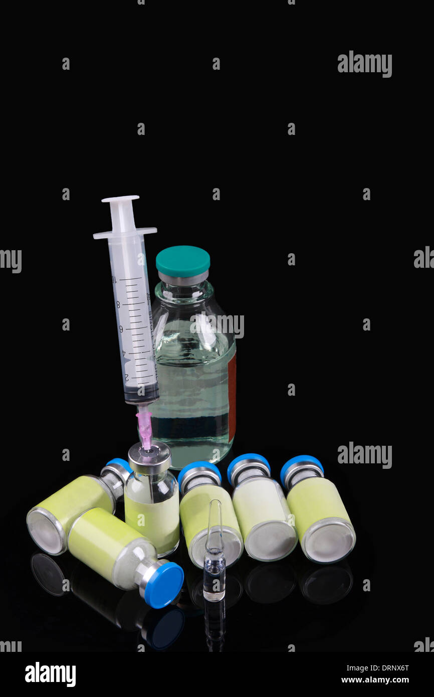 medical injection products Stock Photo - Alamy