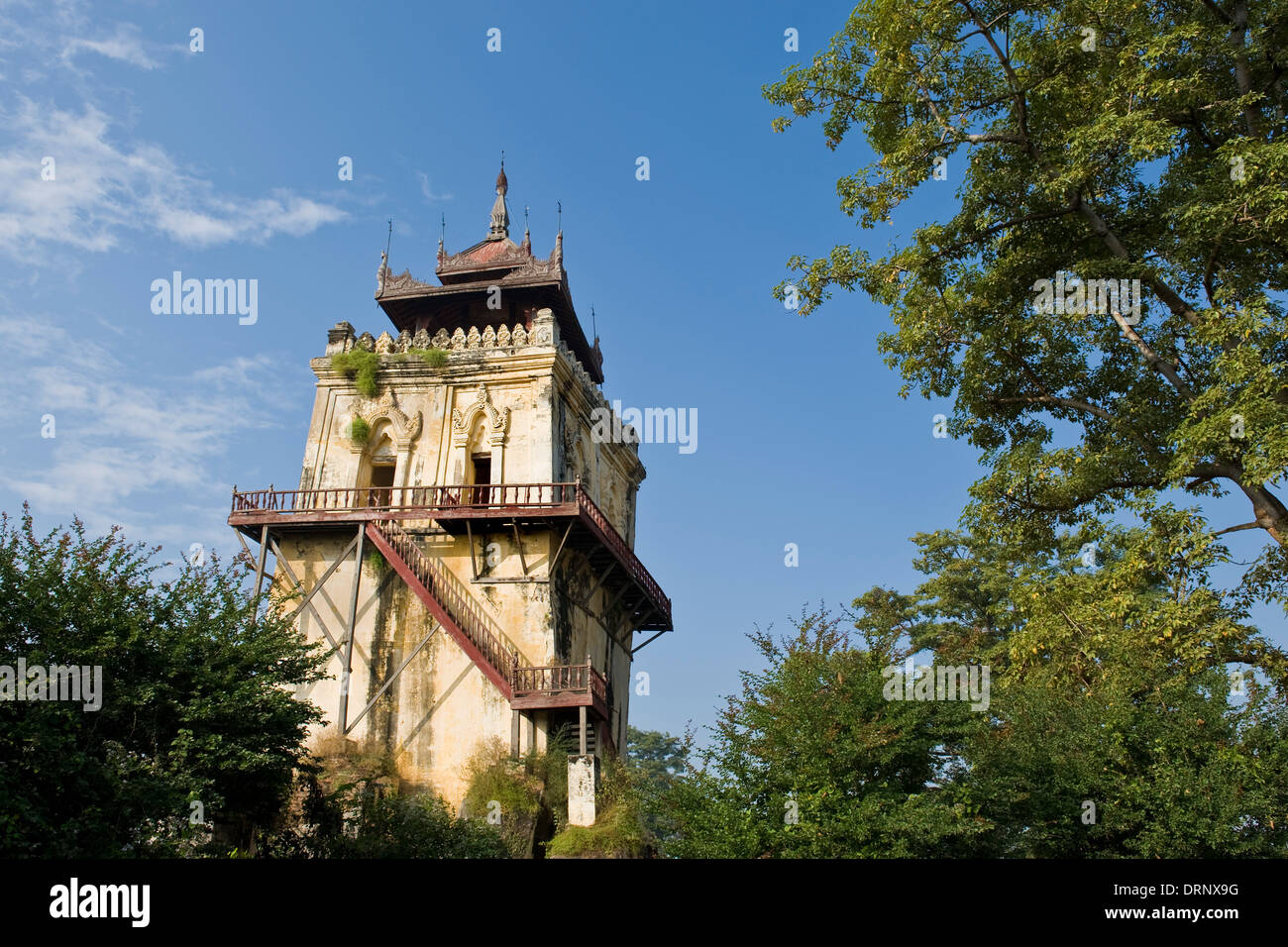 Inwa Tower High Resolution Stock Photography and Images - Alamy