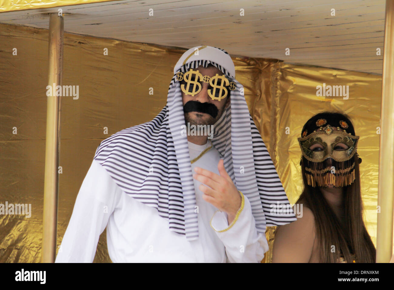 Famous carnival of Limassol, Akrotiri Bay, Cyprus Stock Photo - Alamy