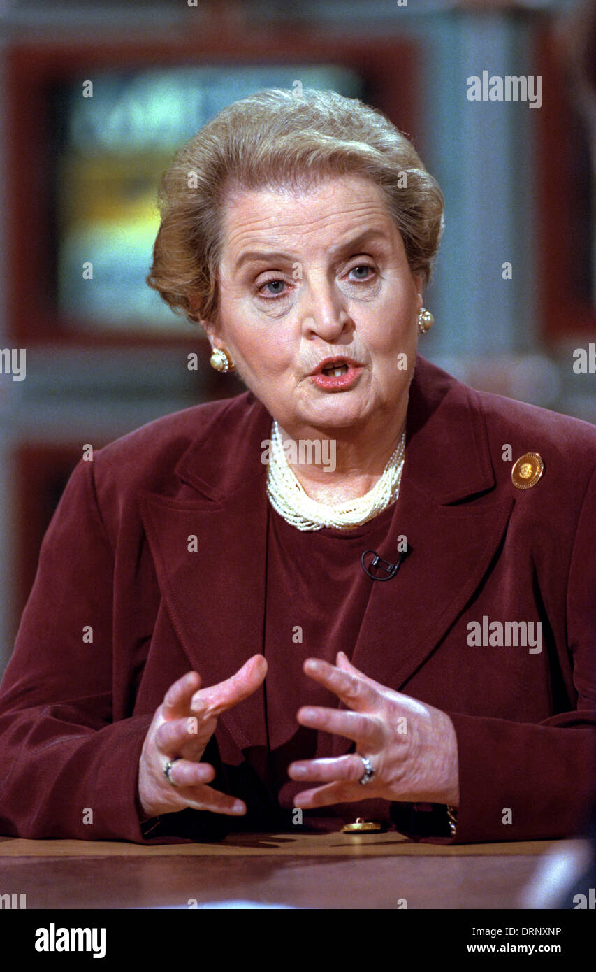 Madeleine albright portrait hi-res stock photography and images - Alamy