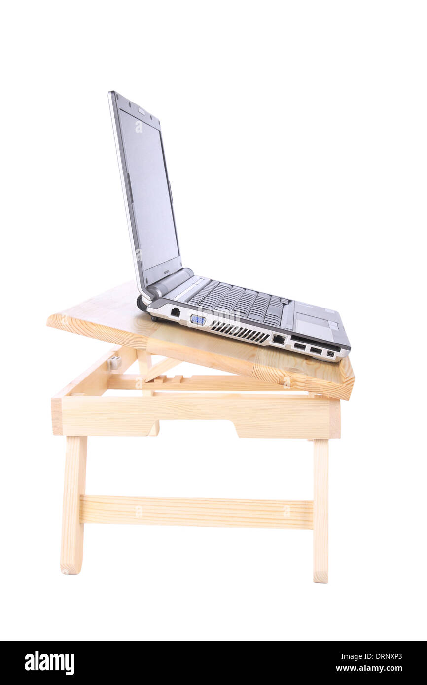 Table laptop Cut Out Stock Images & Pictures - Alamy