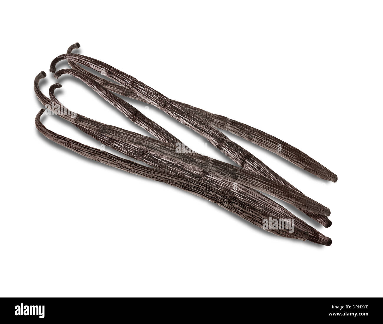 vanilla stick isolated on white Stock Photo - Alamy