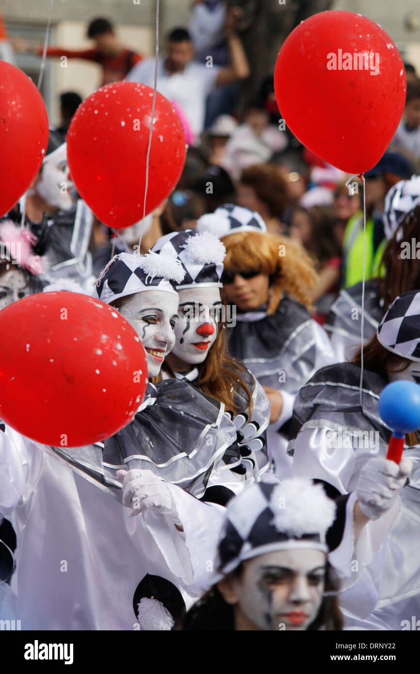 Famous carnival of Limassol, Akrotiri Bay, Cyprus Stock Photo - Alamy