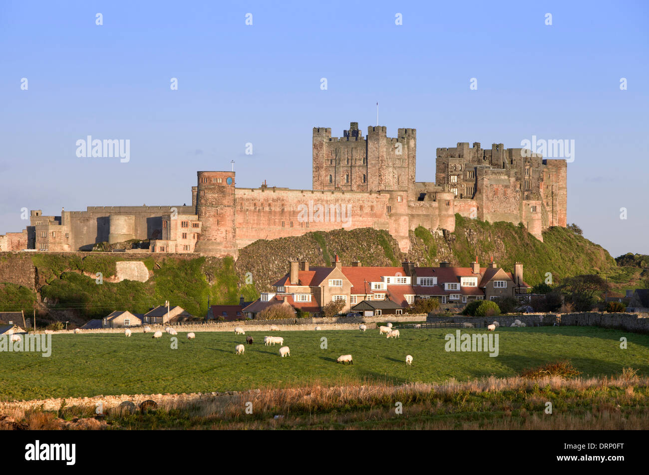 Bamburgh Castle, Bamburgh, Northumberland, England, UK Stock Photo - Alamy