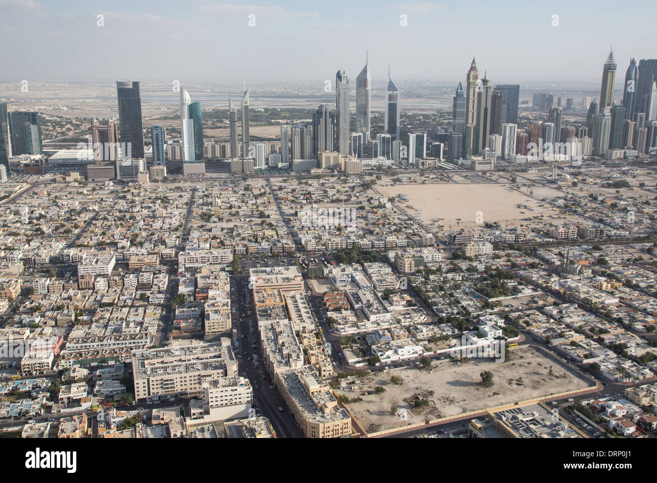 Aerial view of Dubai in the United Arab Emirates Stock Photo - Alamy