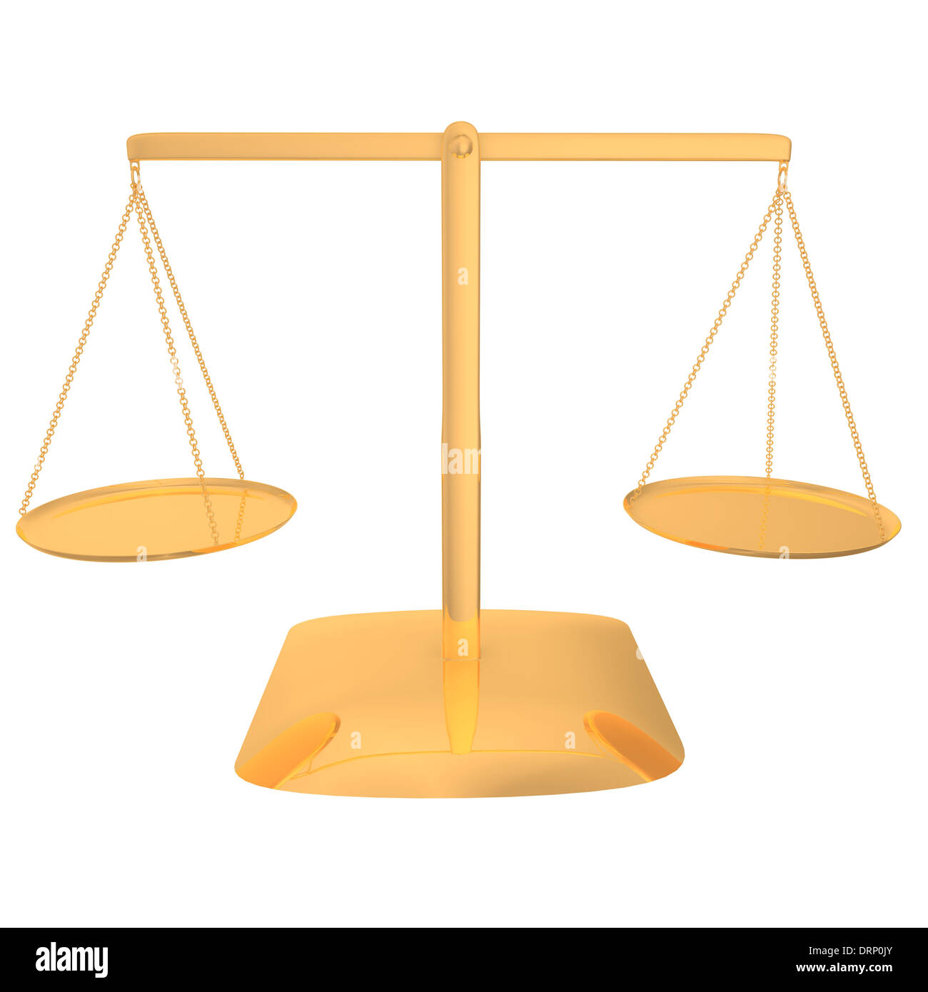 Gold scales on a white background Stock Photo - Alamy