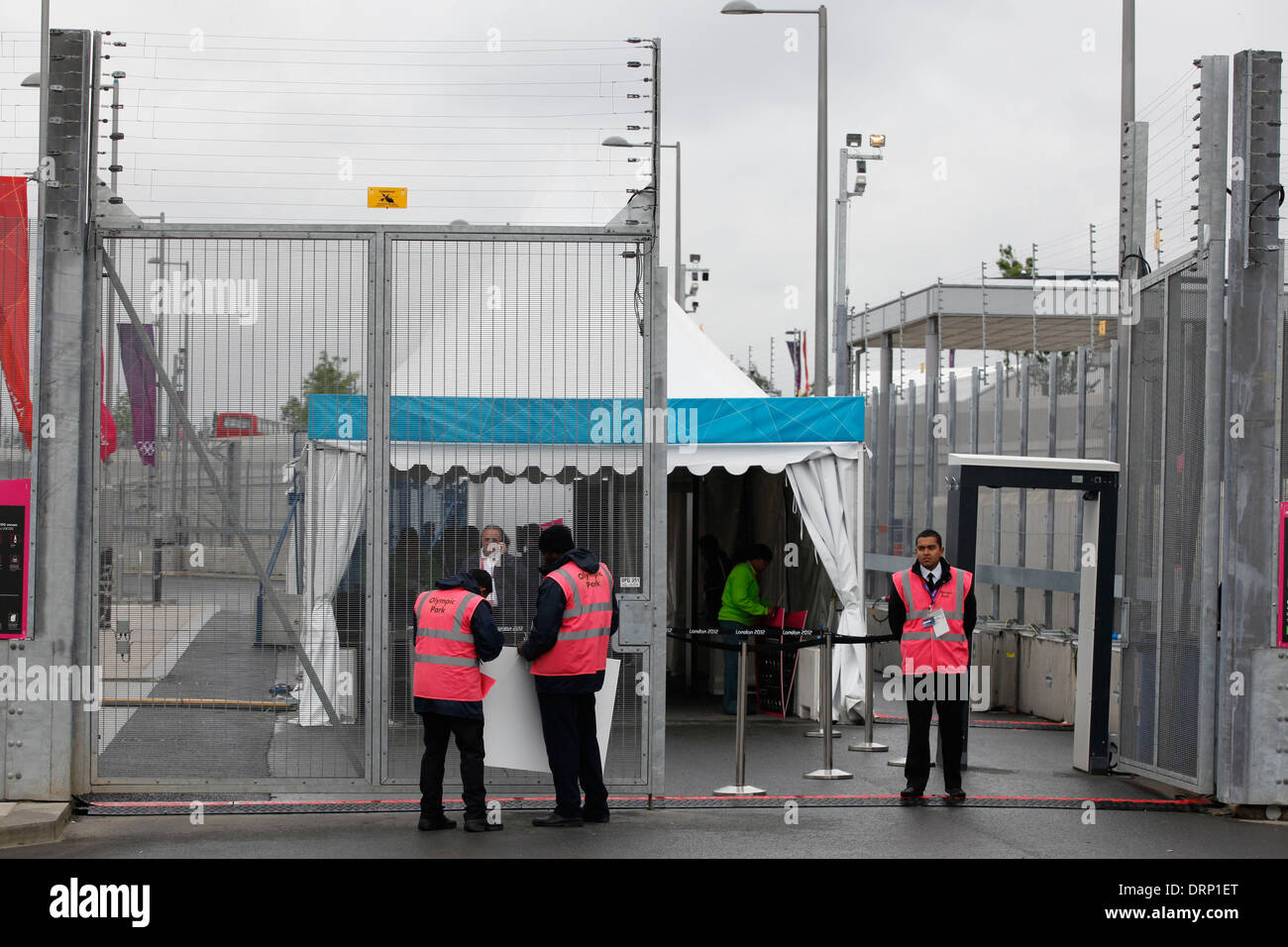 London 2012 Olympic games security Stock Photo - Alamy