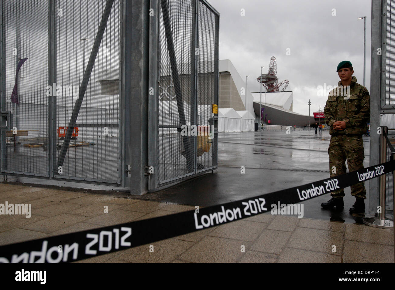Security of the olympic games hi-res stock photography and images - Alamy