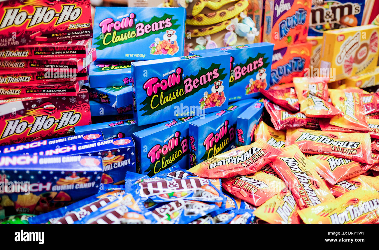 Pile of Candy Stock Photo - Alamy