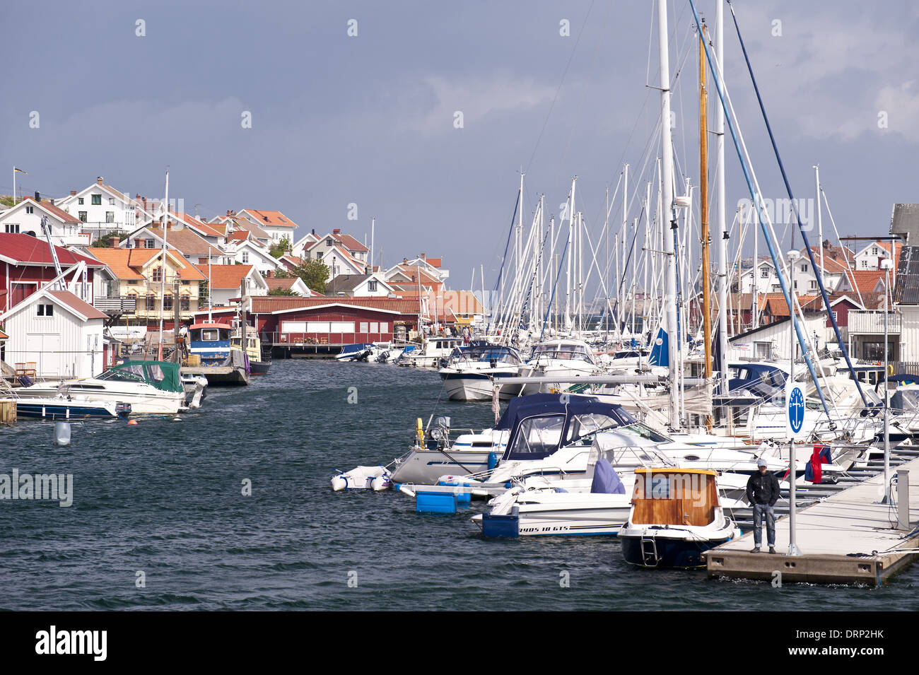 Gullholmen in Schweden Stock Photo - Alamy