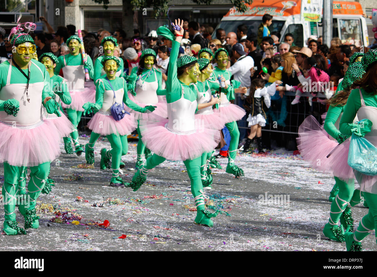 Famous carnival of Limassol, Akrotiri Bay, Cyprus Stock Photo - Alamy