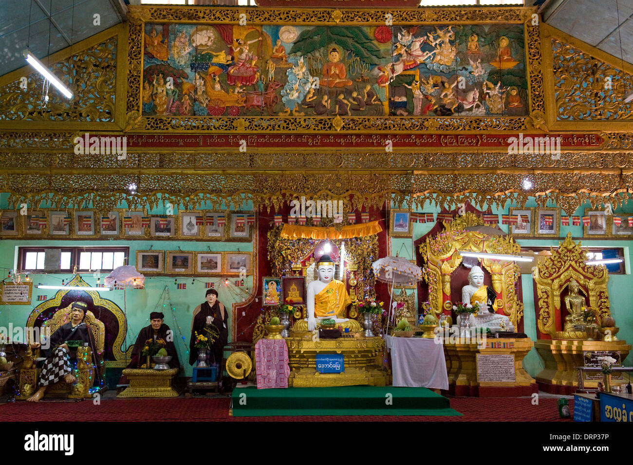Myanmar, Popa mount, Paya Stock Photo - Alamy