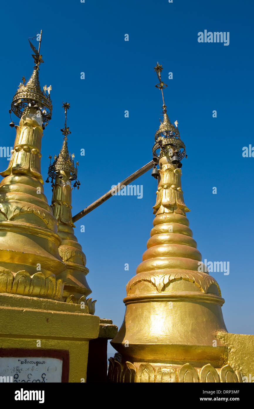 Myanmar, Popa mount, Paya Stock Photo - Alamy