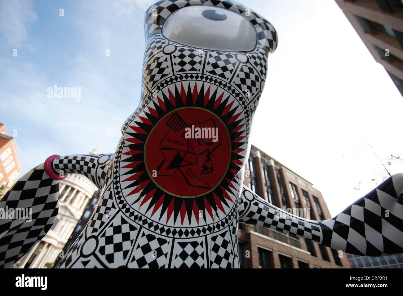 2012 London Olympics and Paralympic signs Stock Photo - Alamy