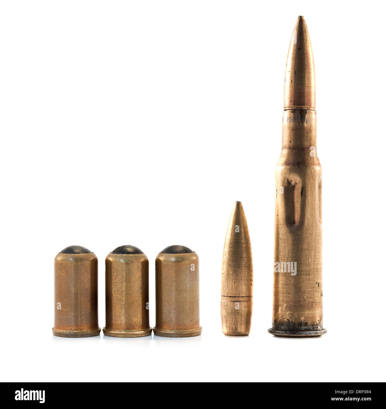 ammunition isolated on white background Stock Photo - Alamy