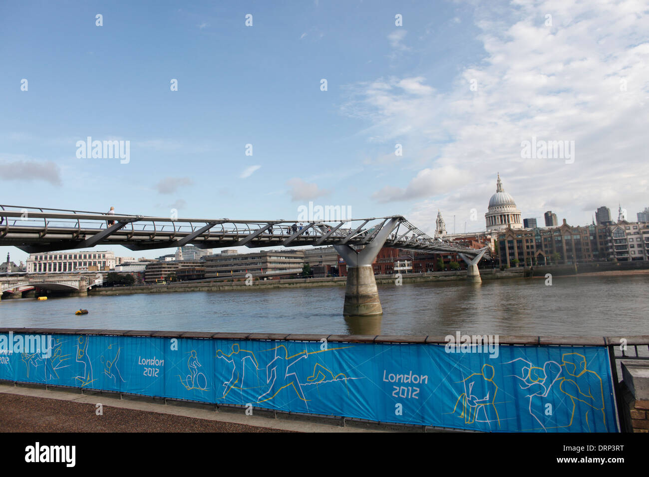 2012 London Olympics and Paralympic signs Stock Photo - Alamy