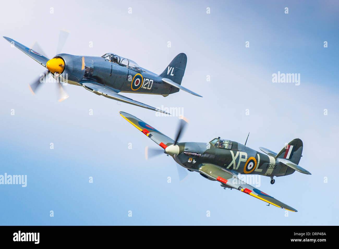 Hawker hurricane mk iib be505 hi-res stock photography and images - Alamy