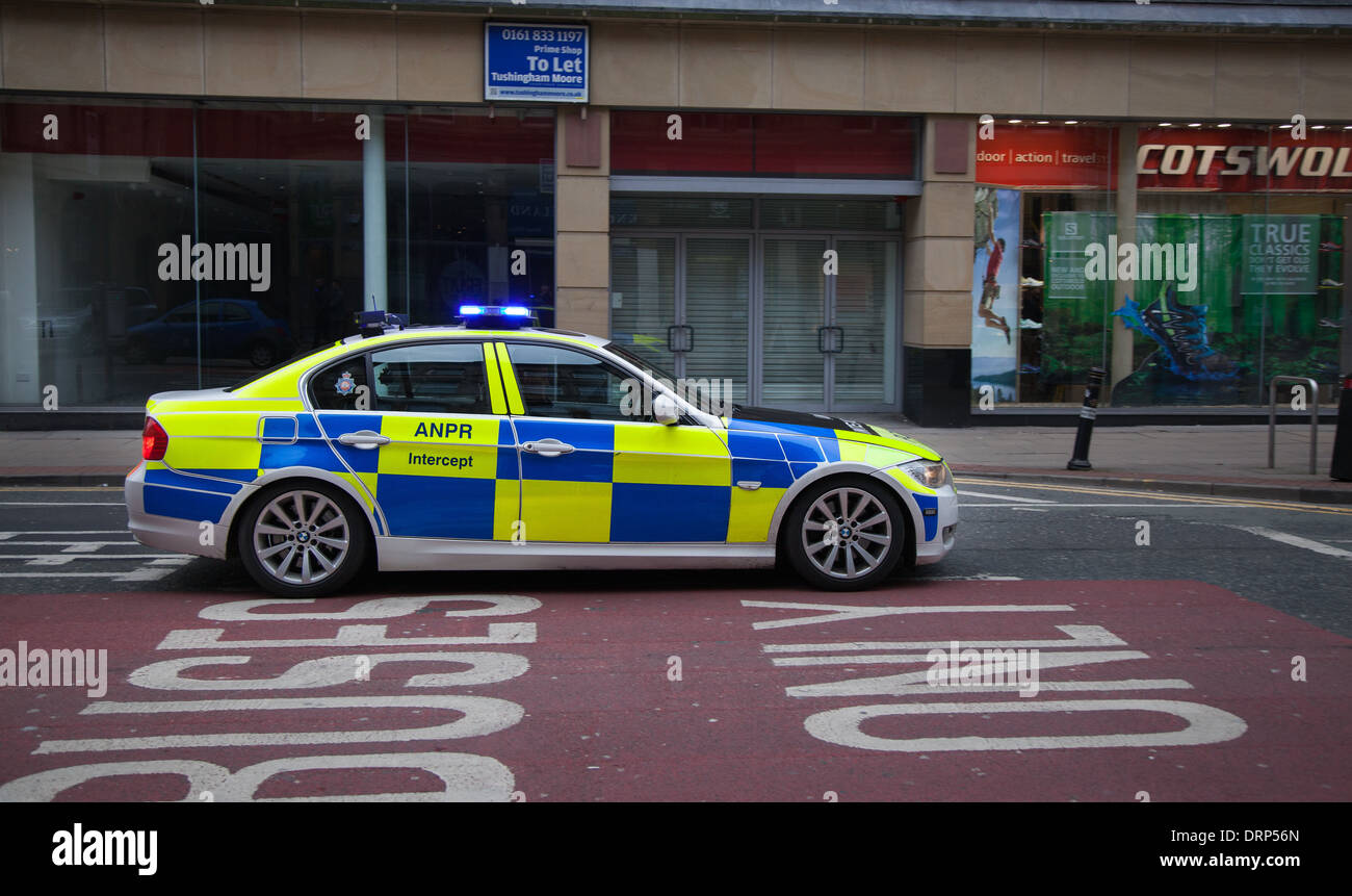 Manchester police car hi-res stock photography and images - Alamy