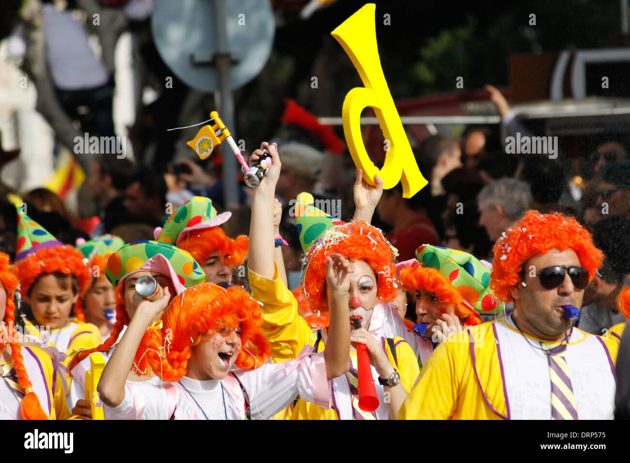 Famous carnival of Limassol, Akrotiri Bay, Cyprus Stock Photo - Alamy