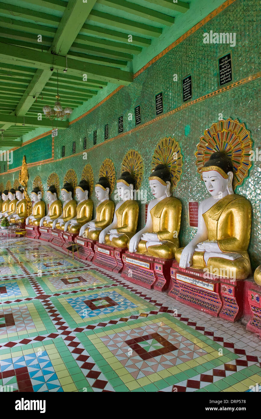 Myanmar, Mandalay, Sagaing hill paya Stock Photo - Alamy