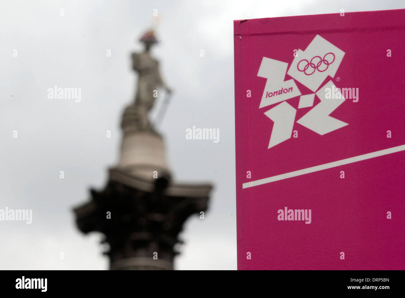 2012 London Olympics and Paralympic signs Stock Photo - Alamy