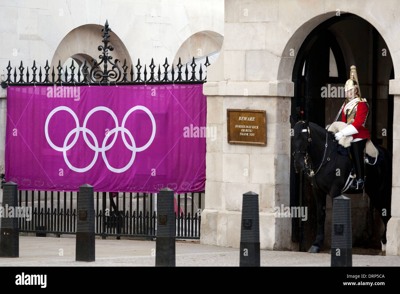 2012 London Olympics and Paralympic signs Stock Photo - Alamy