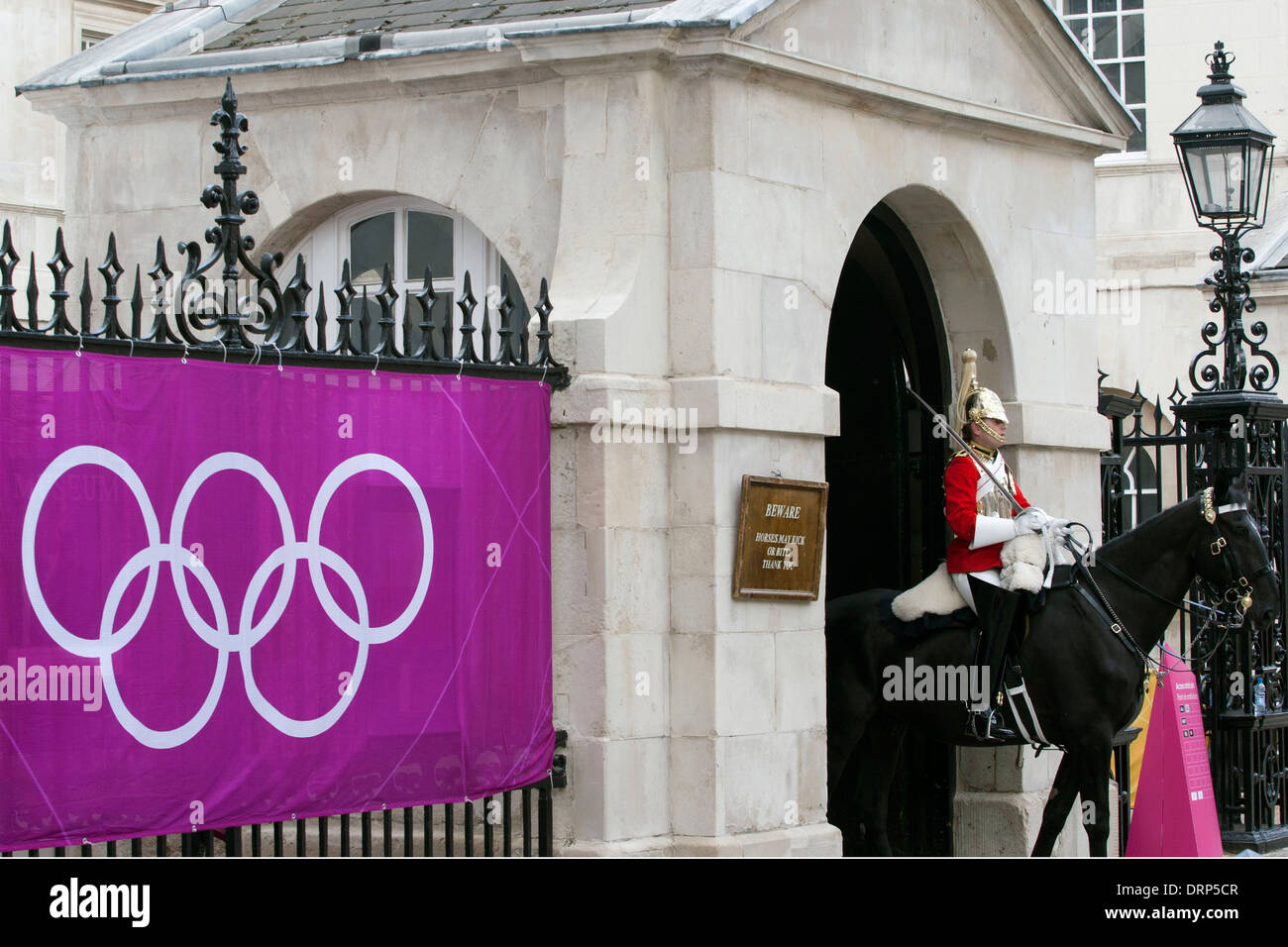 2012 London Olympics and Paralympic signs Stock Photo - Alamy
