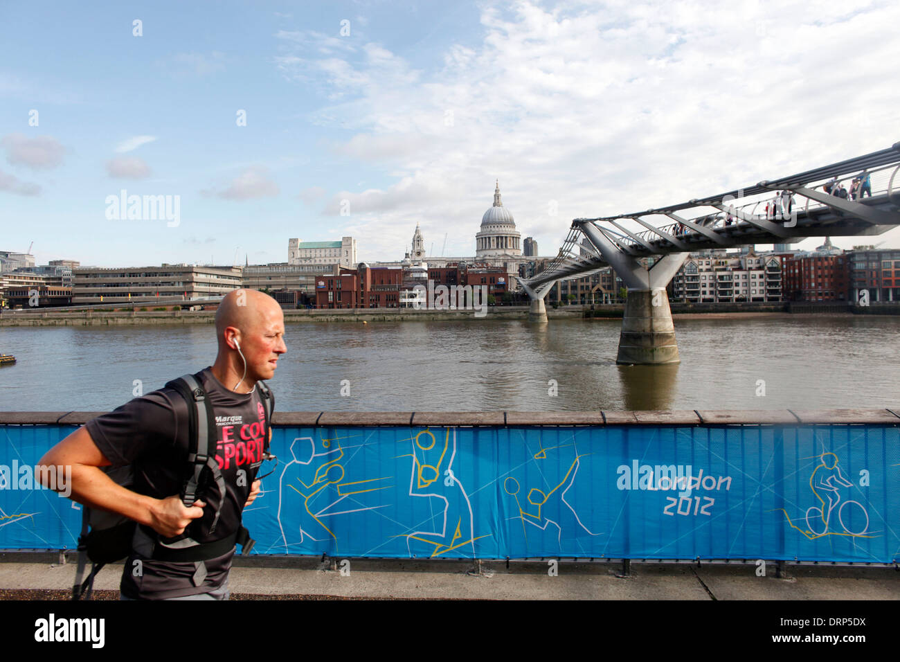 2012 London Olympics and Paralympic signs Stock Photo - Alamy
