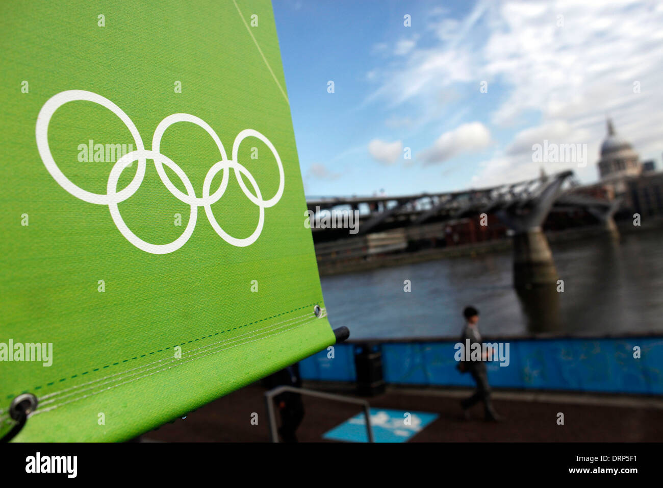 2012 London Olympics and Paralympic signs Stock Photo - Alamy