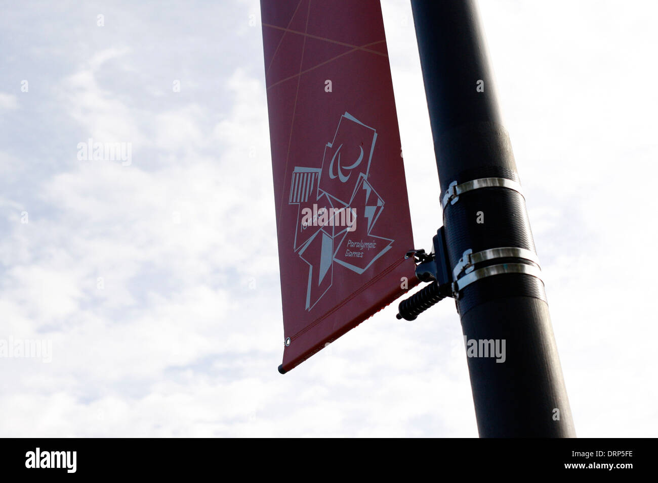 2012 London Olympics and Paralympic signs Stock Photo - Alamy