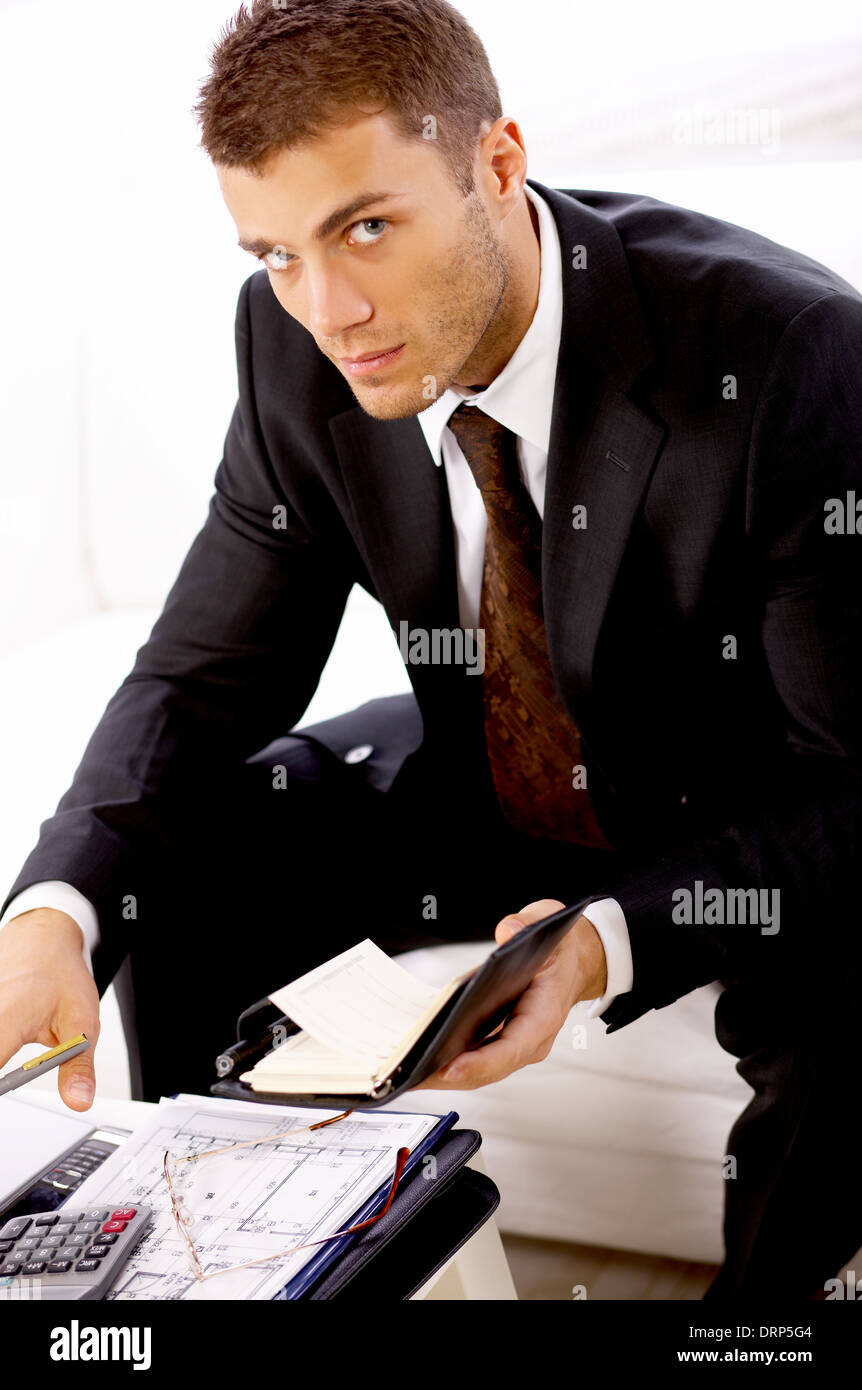 Portrait of businessman Stock Photo - Alamy