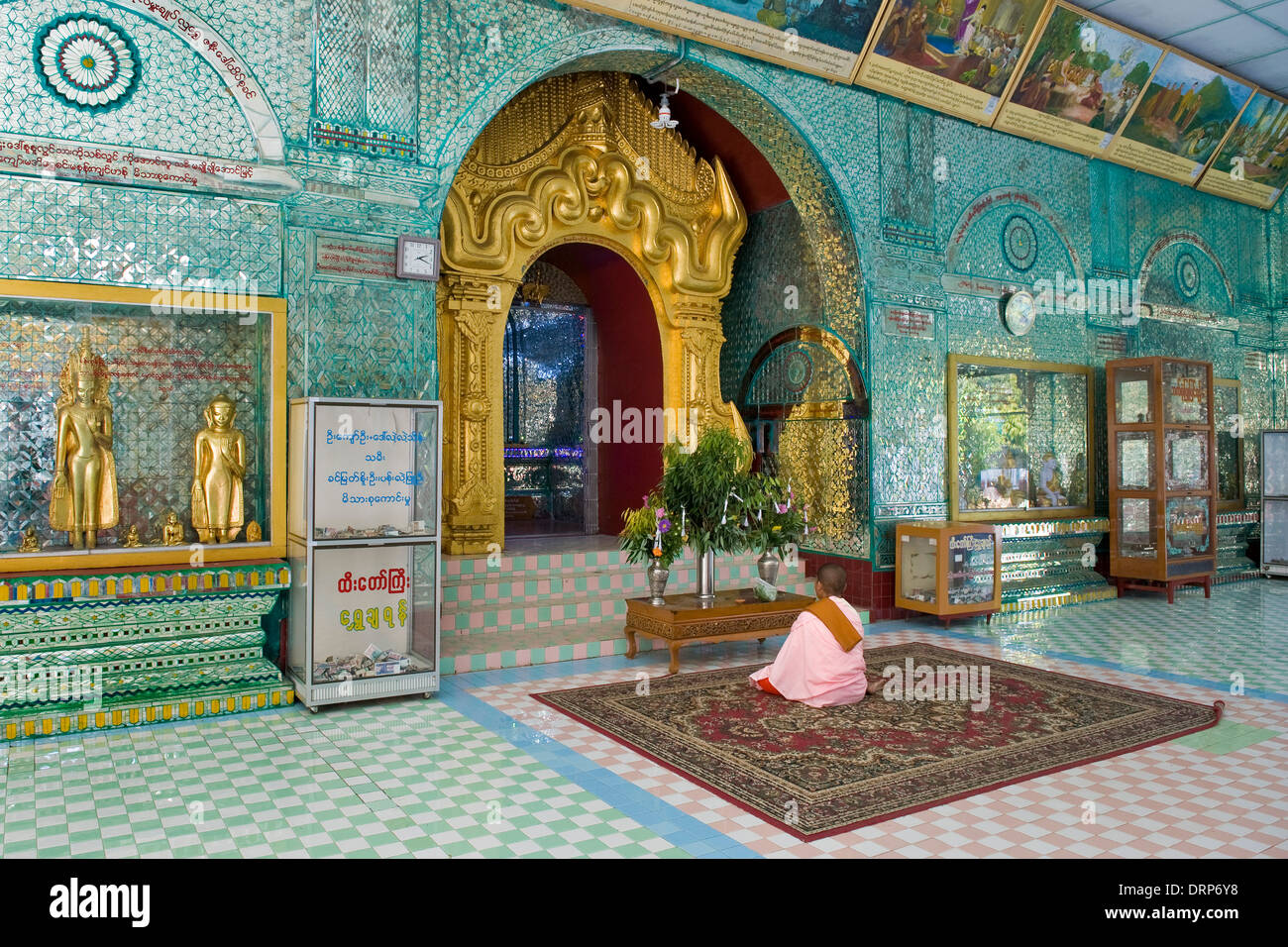 Myanmar, Mandalay, Sagaing hill paya Stock Photo - Alamy