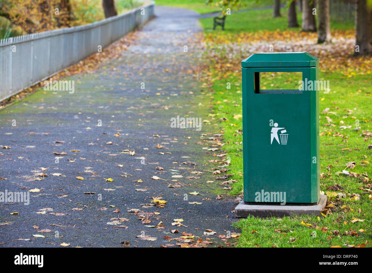 Metal Waste Container Stock Photo - Alamy