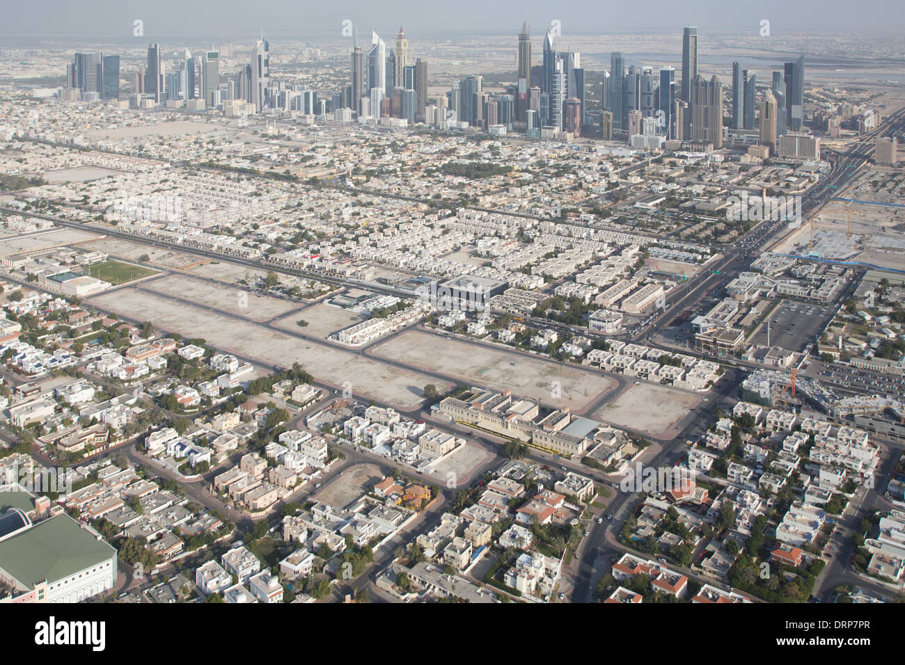 Aerial view of Dubai in the United Arab Emirates Stock Photo - Alamy