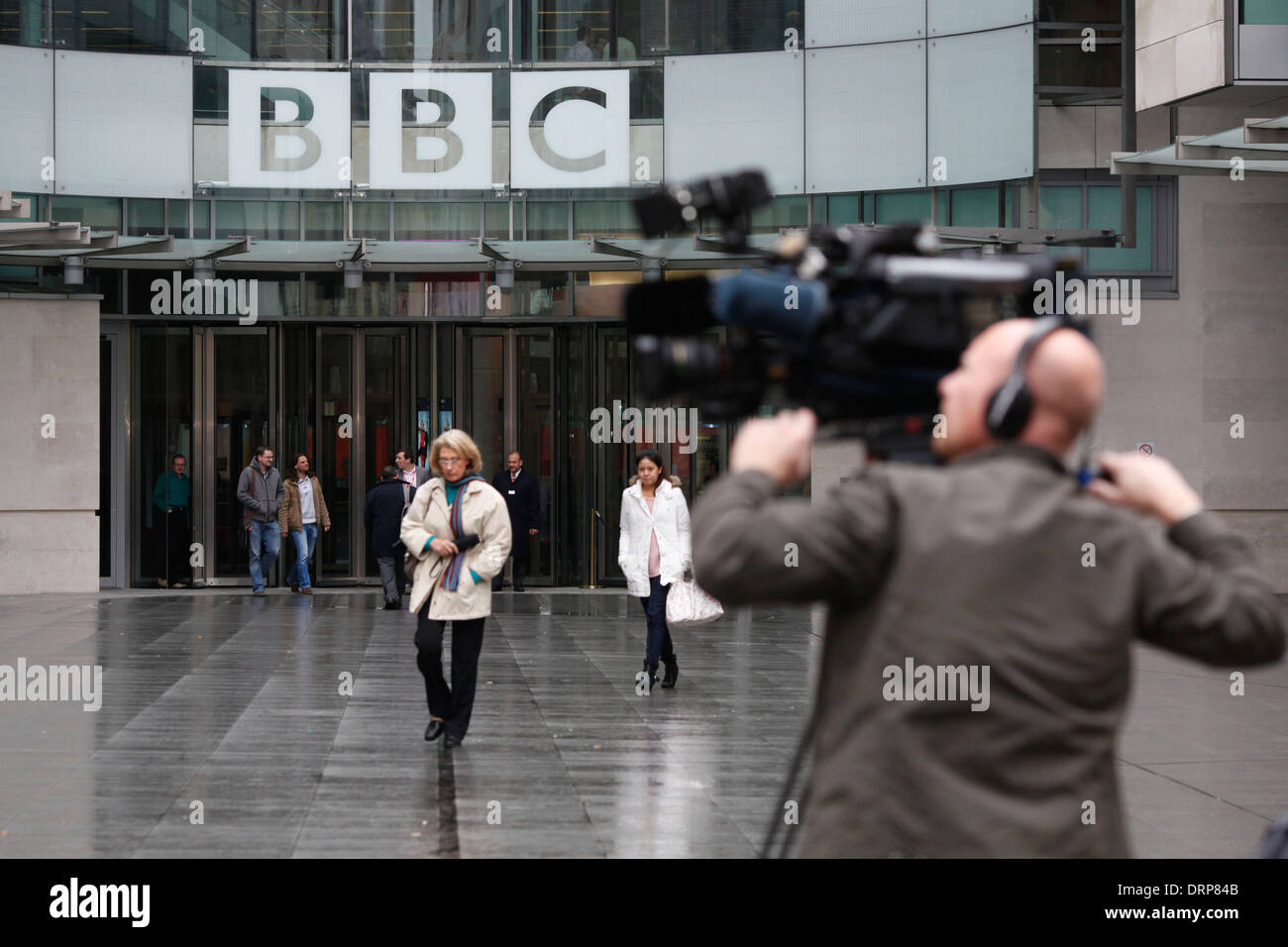 A general view of BBC New Broadcasting House Stock Photo - Alamy