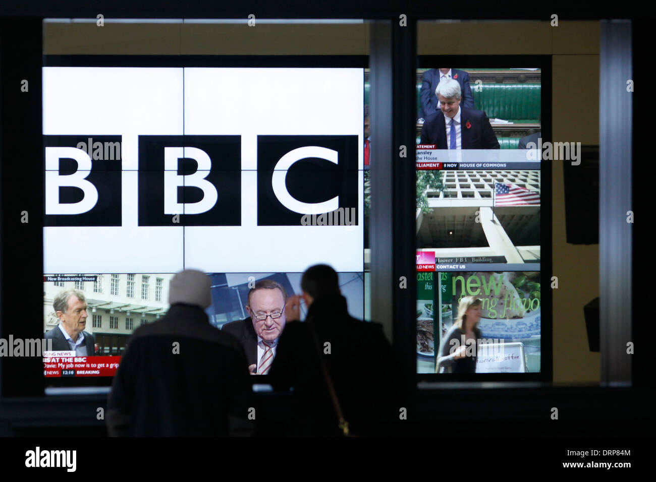A general view of BBC New Broadcasting House Stock Photo - Alamy