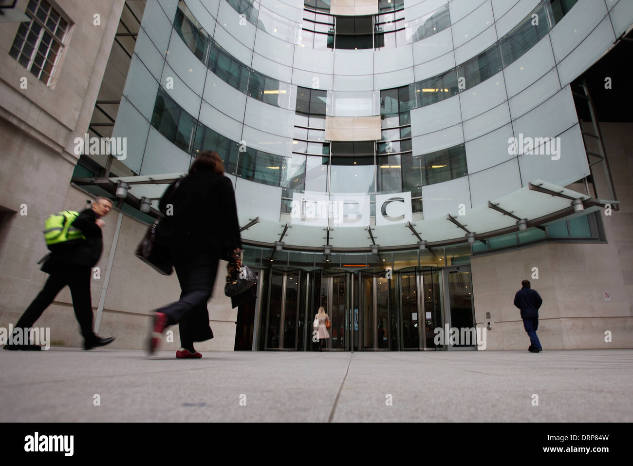 A general view of BBC New Broadcasting House Stock Photo - Alamy