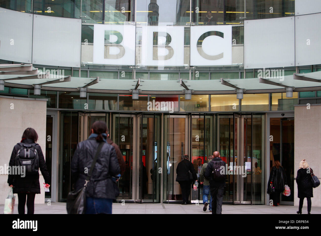 A general view of BBC New Broadcasting House Stock Photo - Alamy