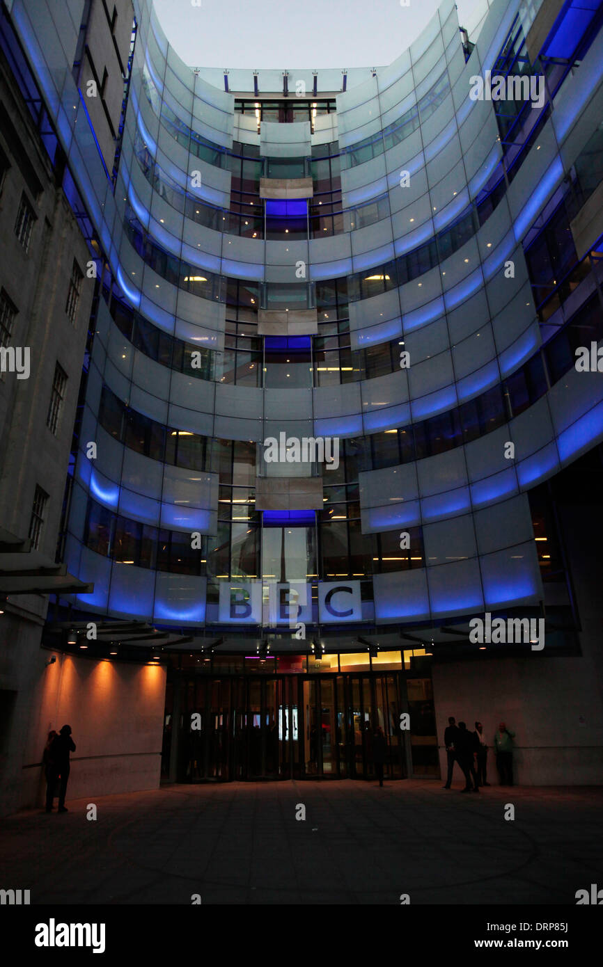 A general view of BBC New Broadcasting House Stock Photo - Alamy