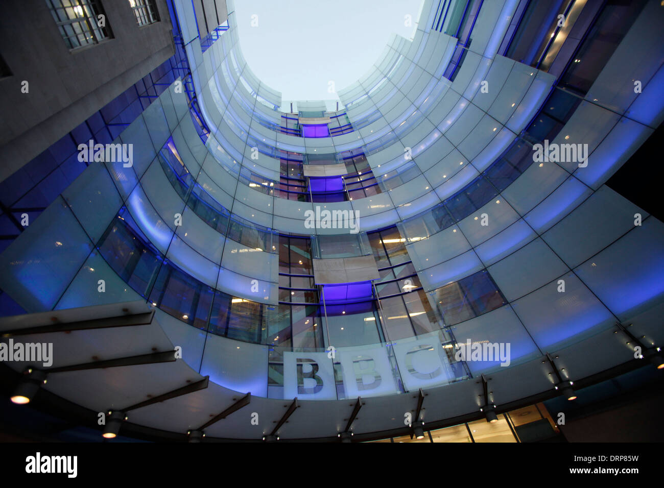 A general view of BBC New Broadcasting House Stock Photo - Alamy