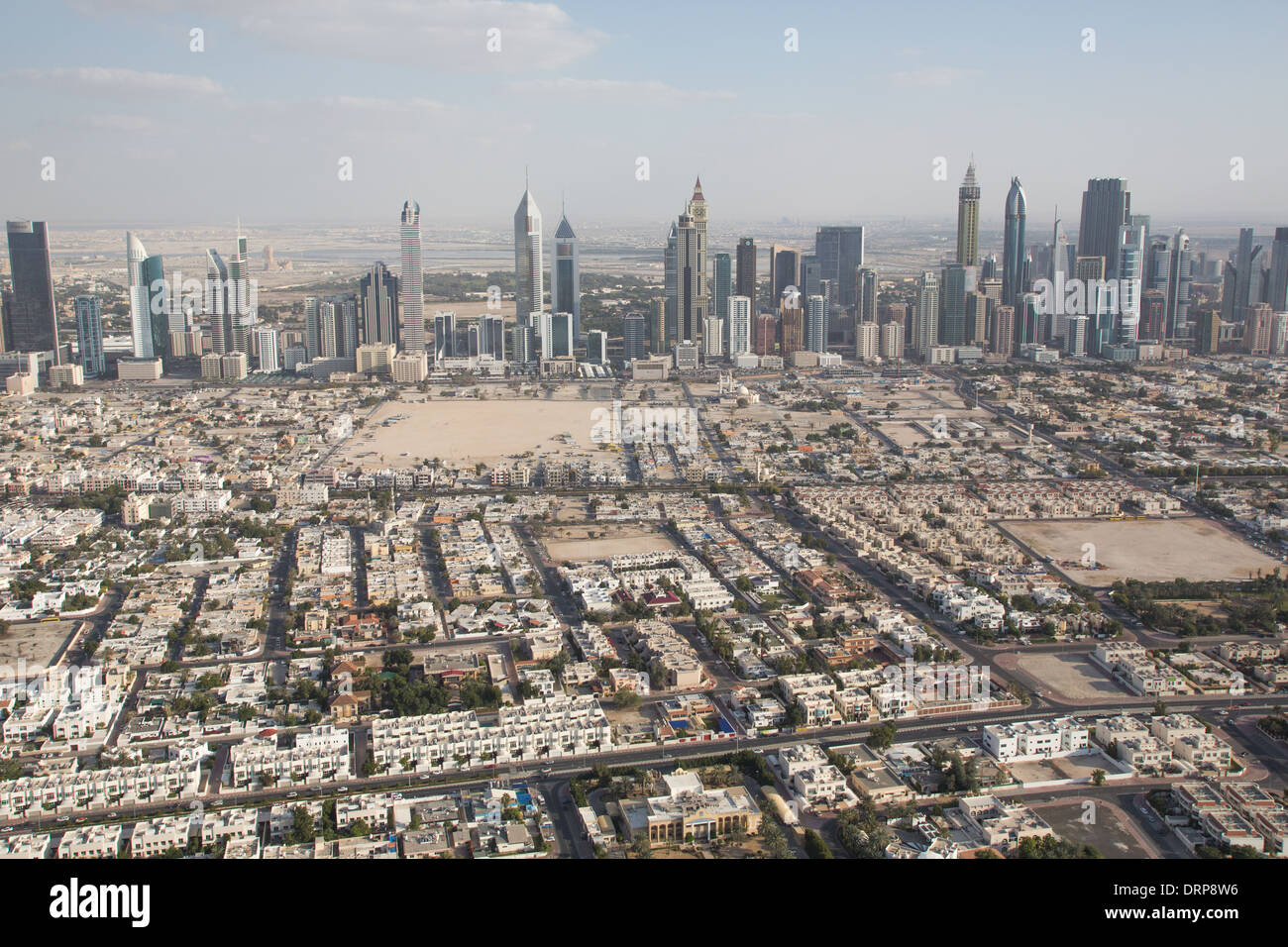 Aerial photo of Dubai in UAE Stock Photo - Alamy