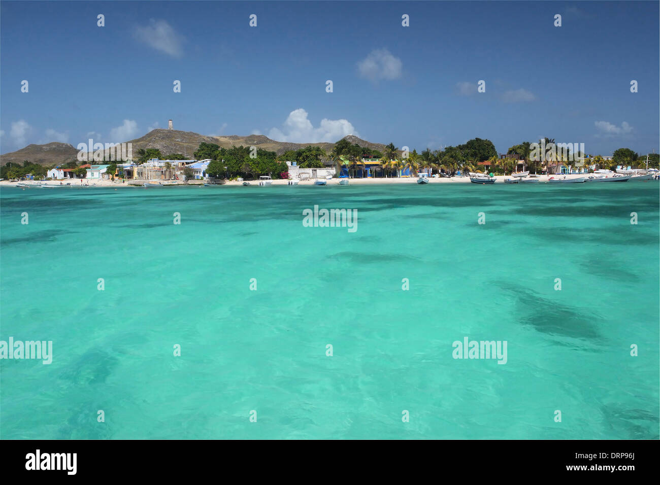 Beach at espenqui island venezuela la gran roque island hi-res stock ...