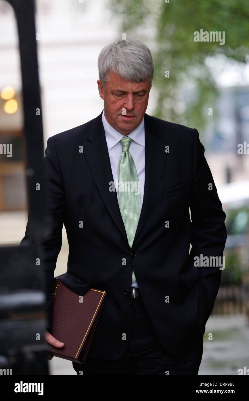 Health Sectretary Andrew Lansley arrives in Downing Street for a ...
