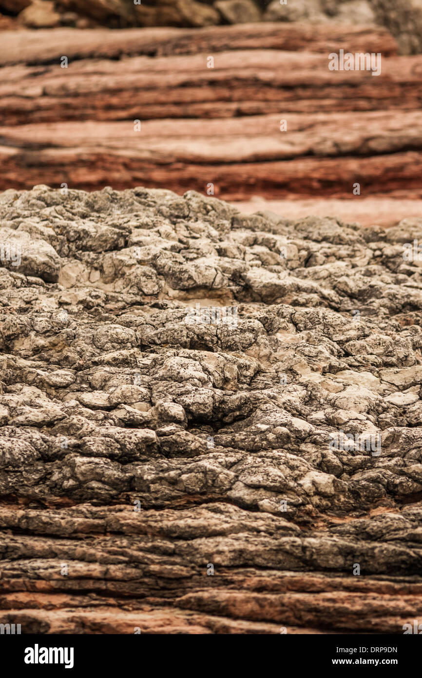 Different colored rock layers hi-res stock photography and images - Alamy