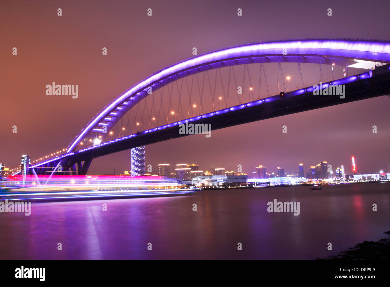 Lupu Bridge At Night