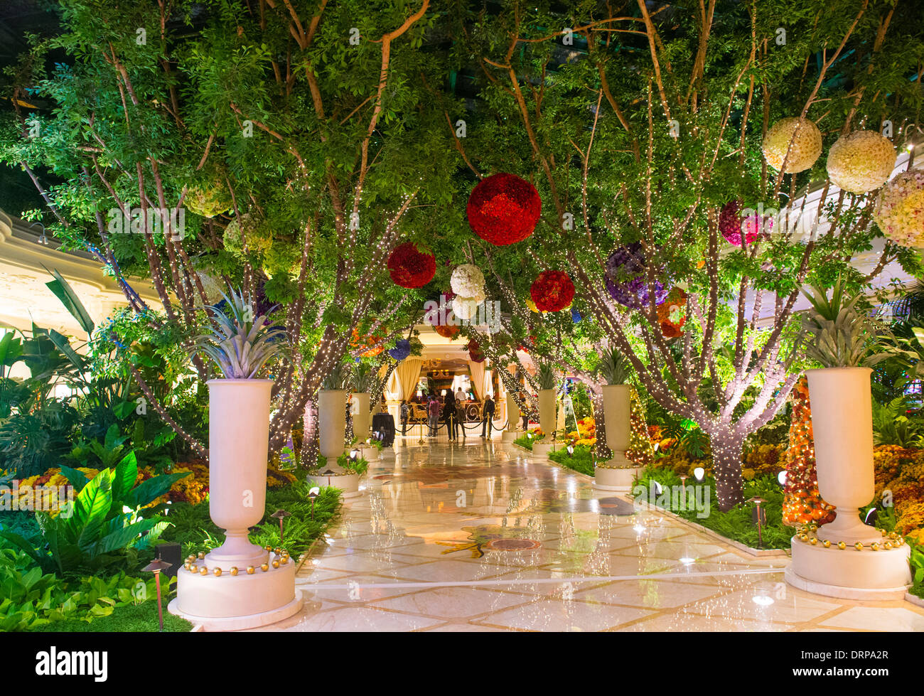 The interior of Wynn Hotel and casino in Las Vegas Stock Photo - Alamy