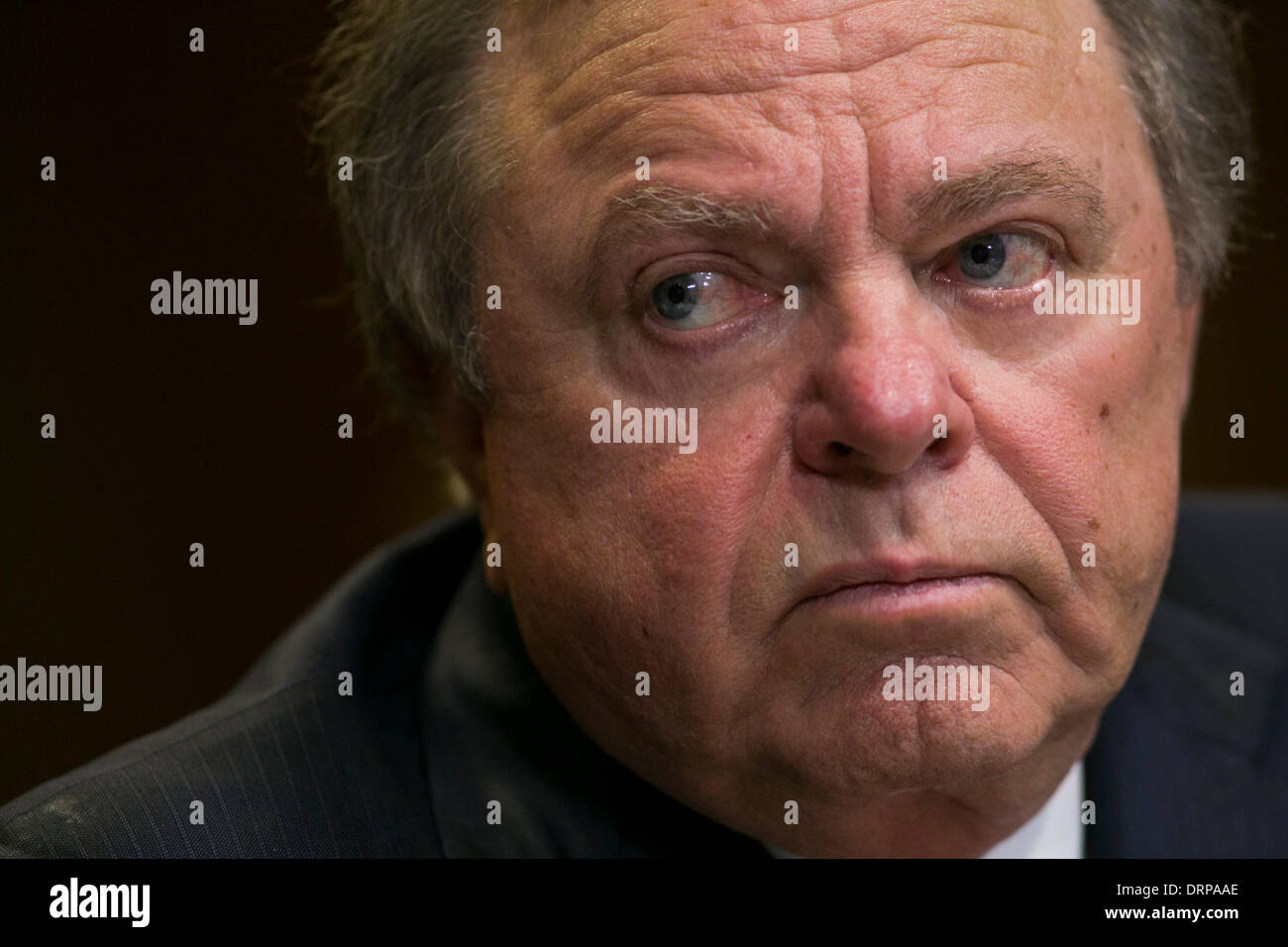 Washington DC, USA . 30th Jan, 2014. Harold Hamm, chairman and CEO of ...